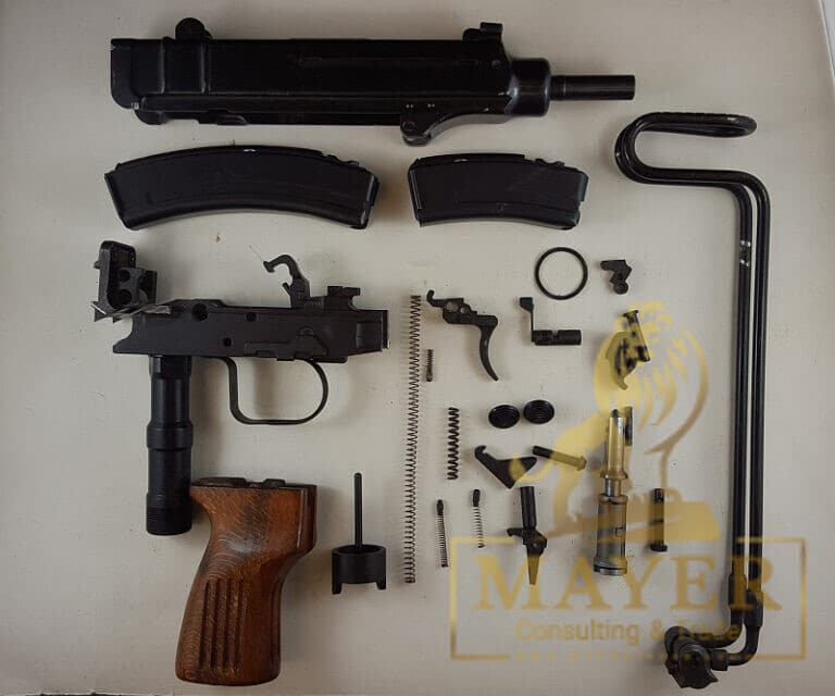 CZ VZ61 Scorpion Sub-Machine Guns - for sale as complete or VZ 61 parts ...