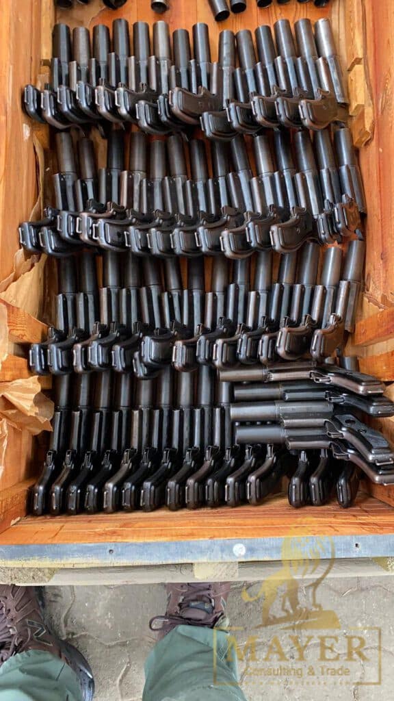 Bulgarian SPSH-44 Flare Gun Pistols With Holsters - MCT Defense - New ...