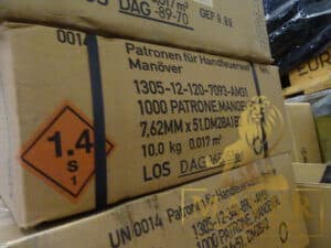 German Blank and Training Ammo 0.308 DAG - MCT Defense - New and ...