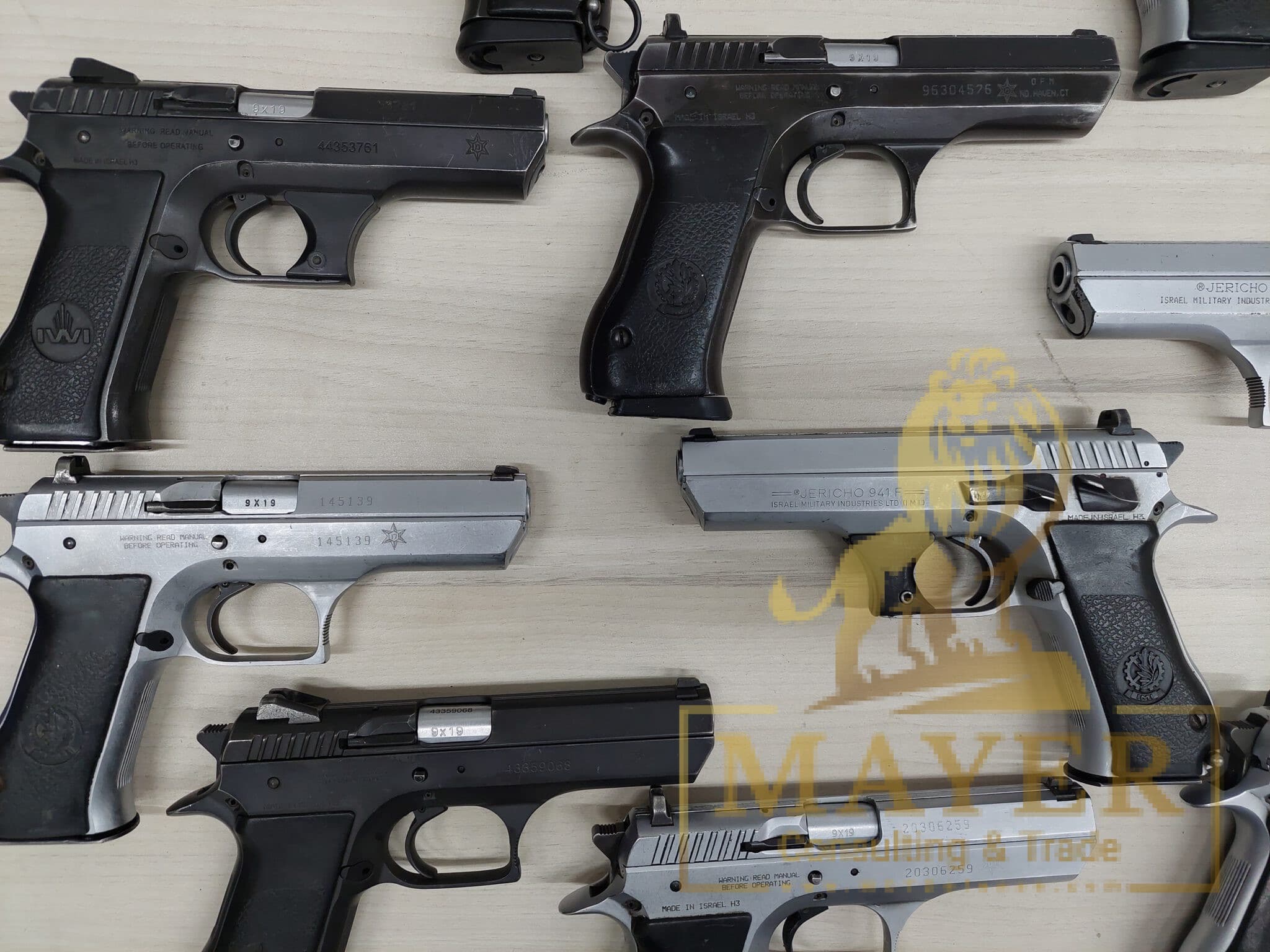 Israeli Surplus Jericho Pistols