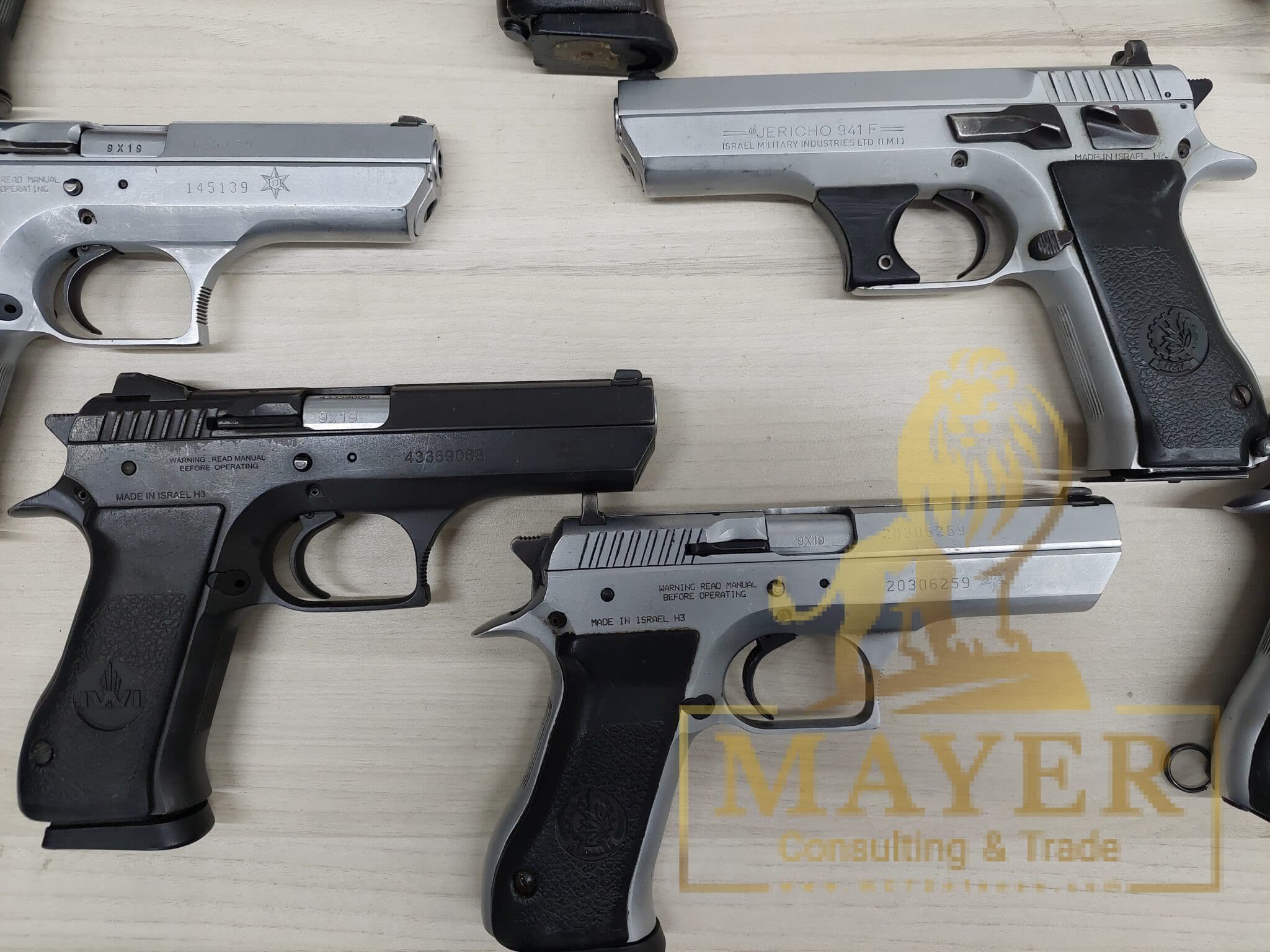 Israeli Surplus Jericho Pistols