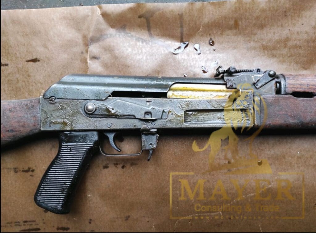 New and military surplus firearms, ammunition and equipment