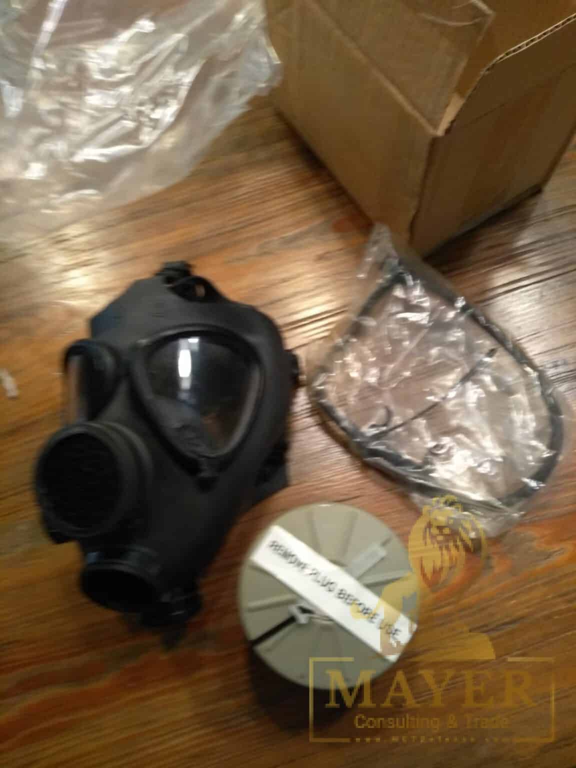 Israeli Military Surplus M15 Gas Masks with Filters and Drinking Tubes