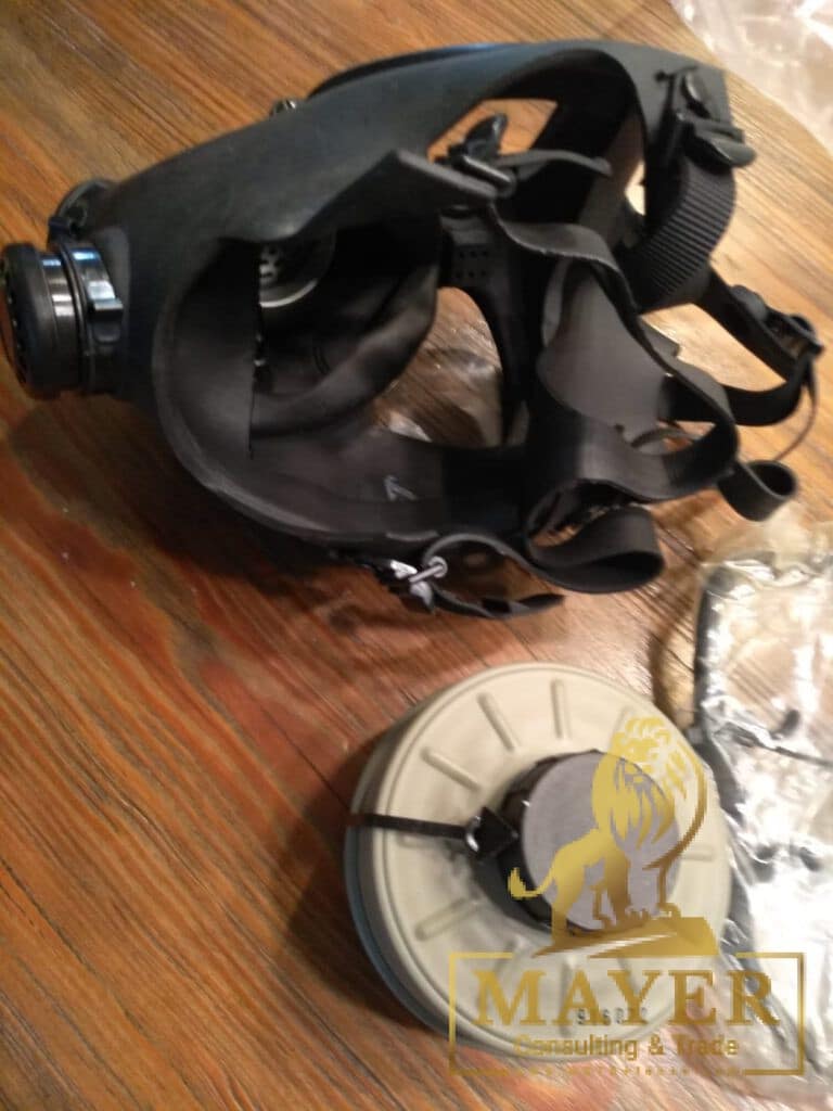 Israeli Military Surplus M15 Gas Masks with Filters and Drinking Tubes