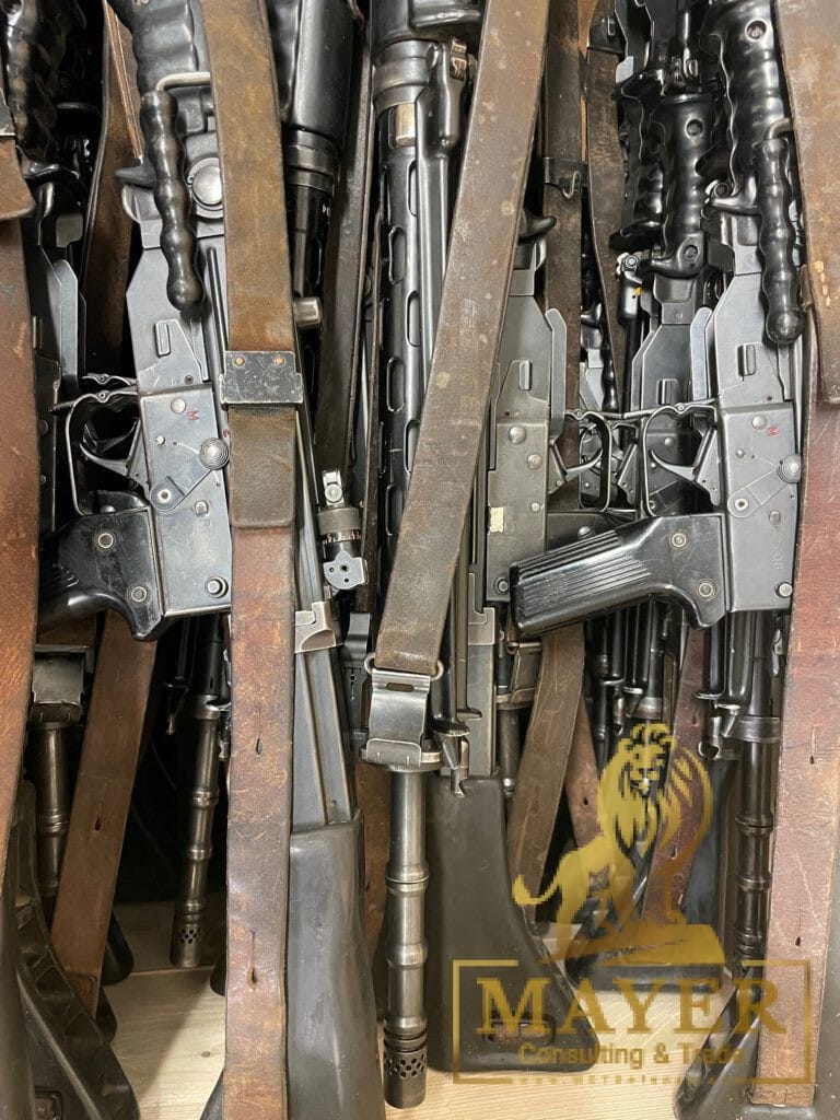 Swiss K11, K31 and STGW-57 Rifles