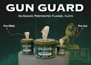 Gun Guard - Gun Cleaning Pre-Oiled-Pre-Cut Cloths