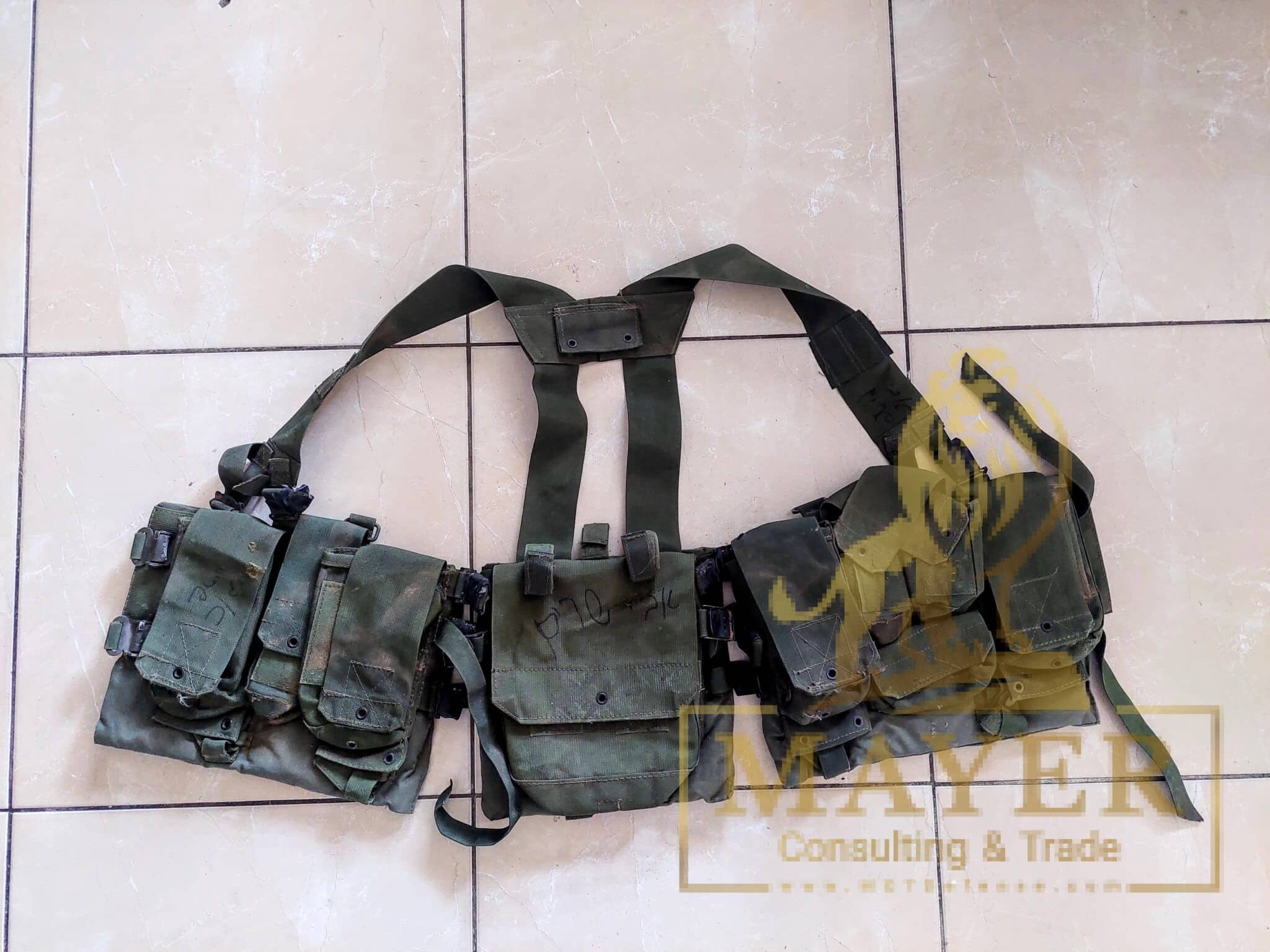 Israeli Military Surplus Ephod IDF Webbing Combat Vest System