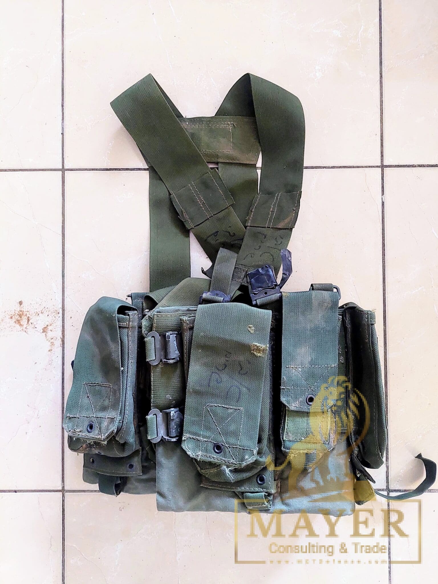 Israeli Military Surplus Ephod IDF Webbing Combat Vest System